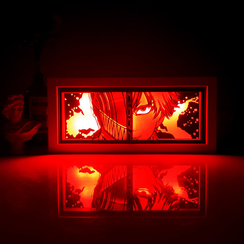 Denji Anime LED Light Box | Chainsaw Man Room Decor – Manga Hikari Shop