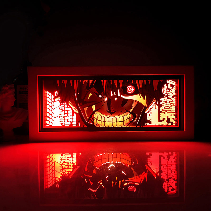 Kaneki Anime LED Light Box | Tokyo Ghoul Room Decor – Manga Hikari Shop