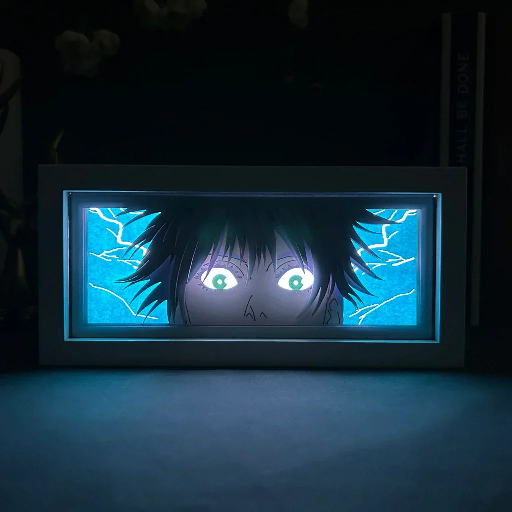 Gojo Anime LED Light Box | Jujutsu Kaisen Room Decor – Manga Hikari Shop